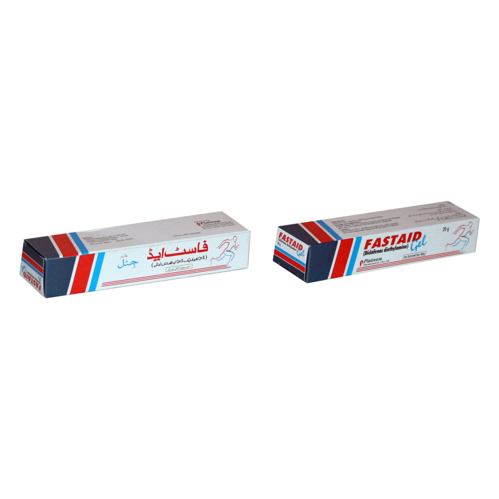 FASTAID GEL - Platinum Pharmaceuticals (Pvt.) Ltd.